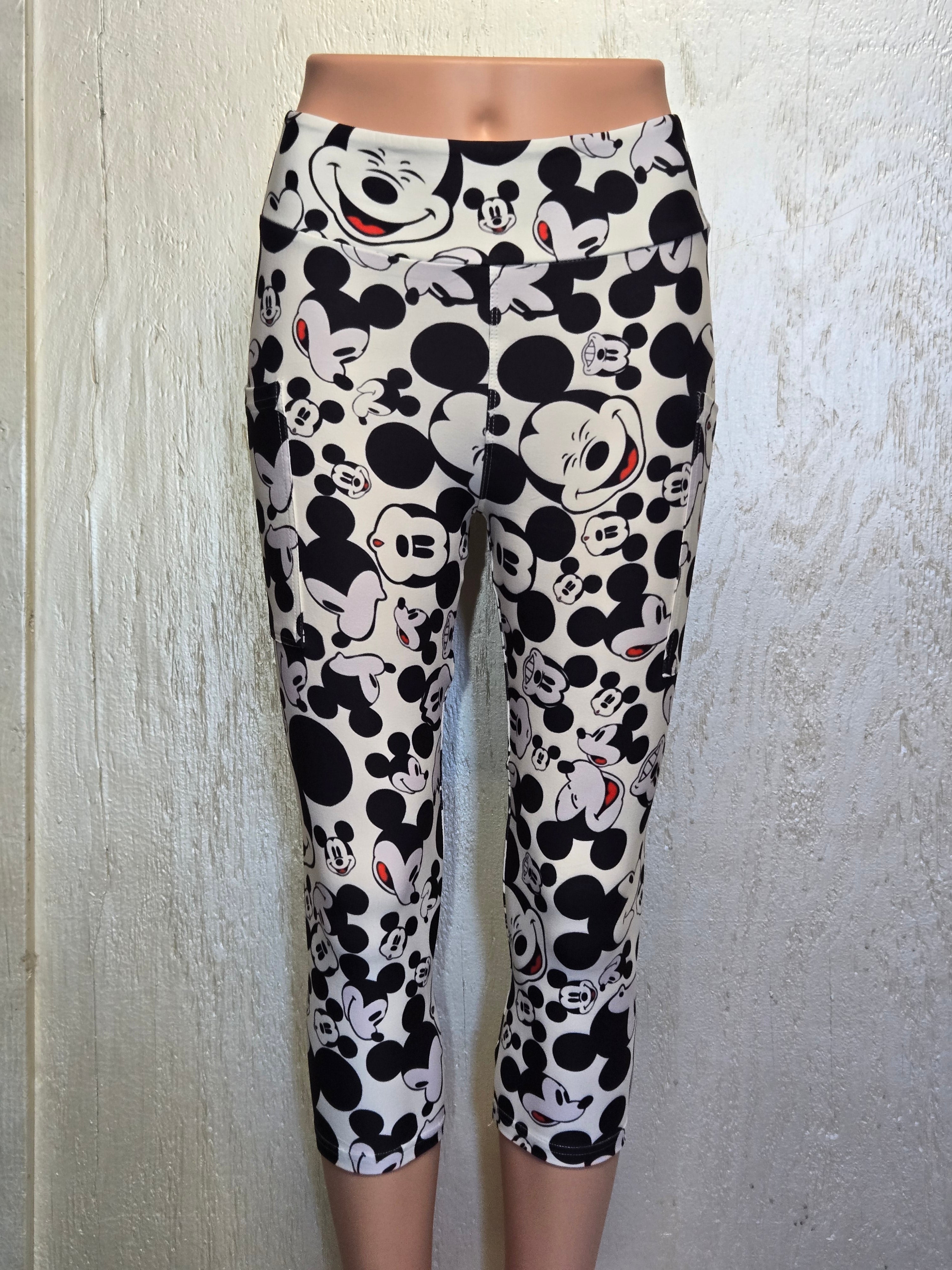 Mouse Meme leggings, capris and biker shorts with pockets – Brylah ...