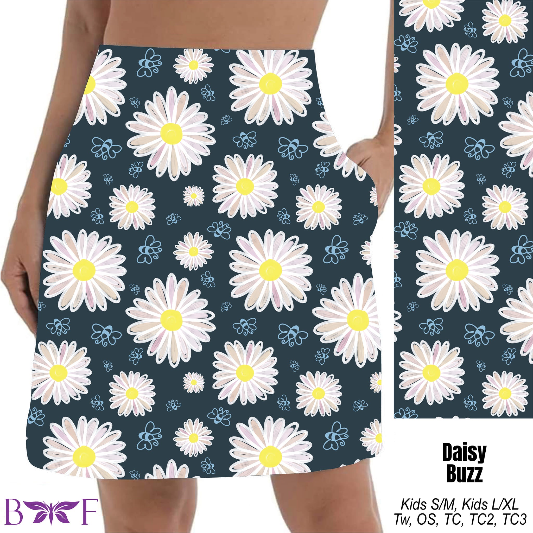 Daisy Buzz Skort – Brylah Fashions Wholesale